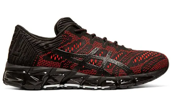 Asics Gel Quantum 360 5 Jacquard Sneakers - Black Red