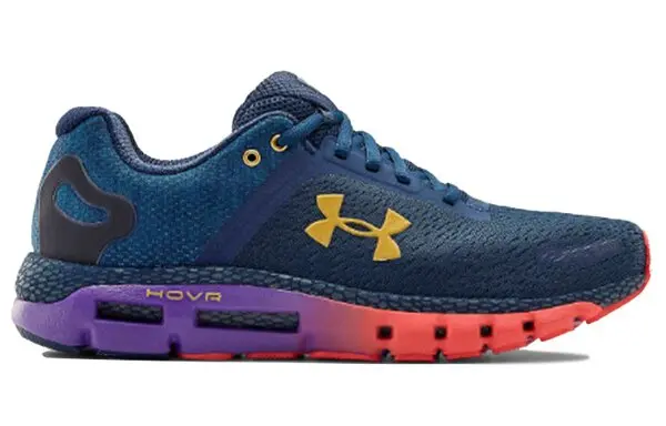 Under Armour Hovr Infinite 2 "blackout Navy Purple" Athletic Sneakers - Blue