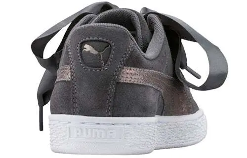 PUMA Suede Heart Lunalux "smoked Pearl" Sneakers - Grey