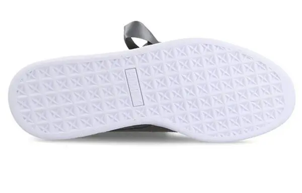 PUMA Suede Heart Lunalux "smoked Pearl" Sneakers - Grey