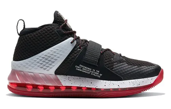 Nike Force Max 2 "bred" Basketball Sneakers - Black