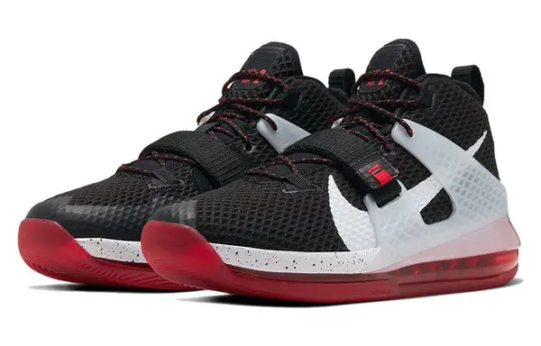 Nike Force Max 2 "bred" Basketball Sneakers - Black