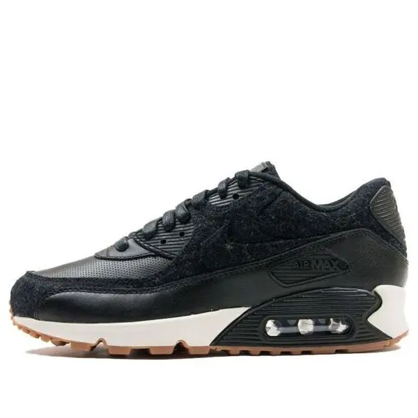 Nike Max 90 Premium Sneakers - Black/sail