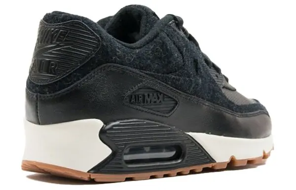 Nike Max 90 Premium Sneakers - Black/sail