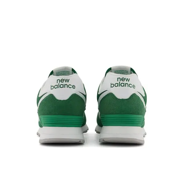 NEW BALANCE 574 "green" Athletic Sneakers - Green/white