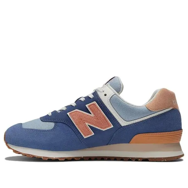NEW BALANCE 574v2 Low Top Sneakers - Blue/pink