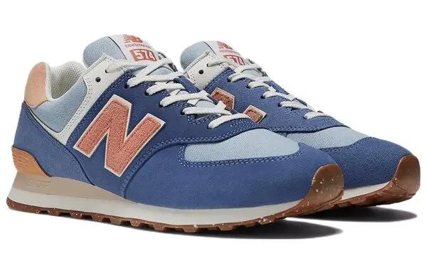 NEW BALANCE 574v2 Low Top Sneakers - Blue/pink