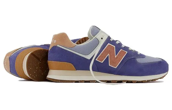 NEW BALANCE 574v2 Low Top Sneakers - Blue/pink