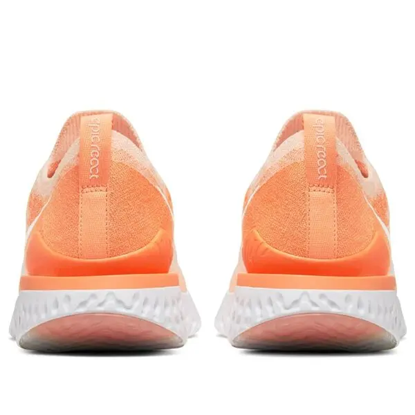 Nike Epic React Flyknit 2 - White/orange