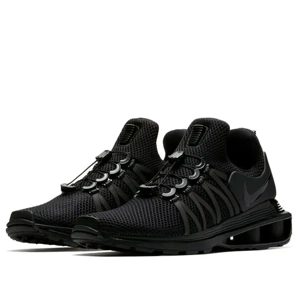 Nike Shox Gravity "triple " Sneakers - Black