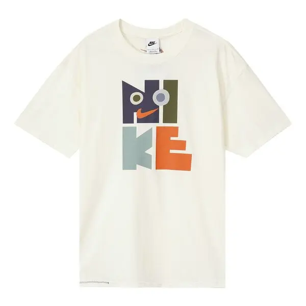 Nike As Sportswear Graphic Tee Lse Fit Sail - Default Color