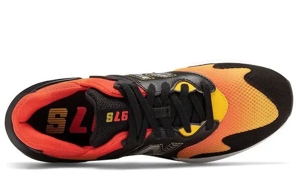 NEW BALANCE 997 Sport "sunset Pack" Sneakers - Black/orange/red