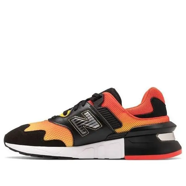 NEW BALANCE 997 Sport "sunset Pack" Sneakers - Black/orange/red