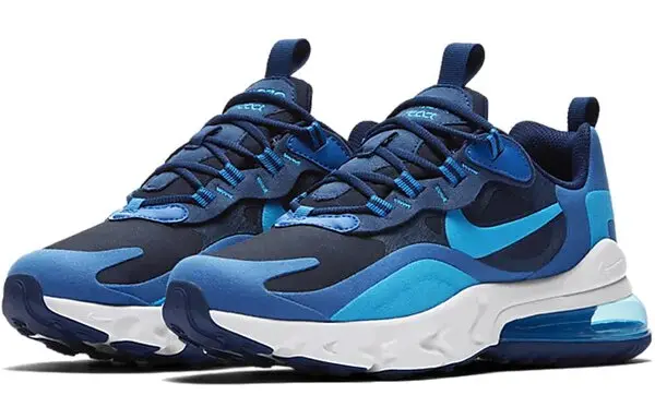 Nike Max 270 React Athletic Sneakers - Dark Blue