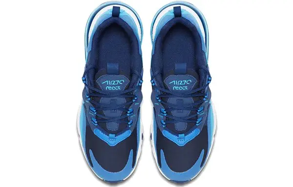 Nike Max 270 React Athletic Sneakers - Dark Blue
