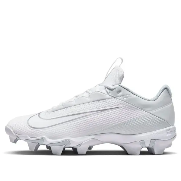 Nike Vapor Edge Shark 2 Metallic Silver Cleats - White