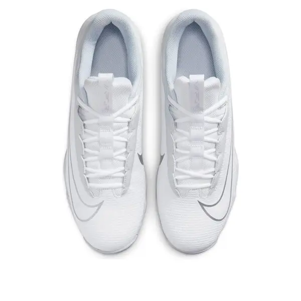 Nike Vapor Edge Shark 2 Metallic Silver Cleats - White
