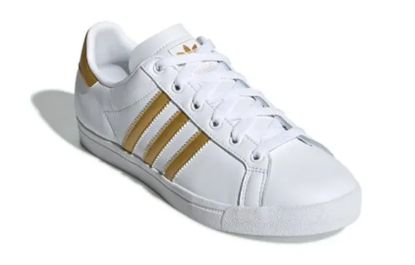 Adidas Coast Star Metallic Sneakers - White
