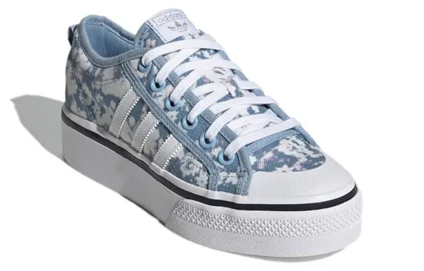 Adidas Nizza Platform Low "bleached-out Floral