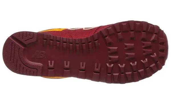 NEW BALANCE 574 "passport Pack" Low Top Sneakers - Red/yellow