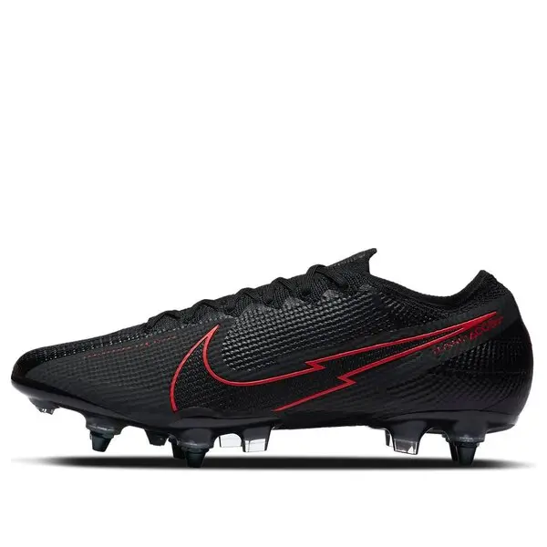 Nike Mercurial Vapor 13 Elite Sg Pro Ac Soccer Cleats - Black/red