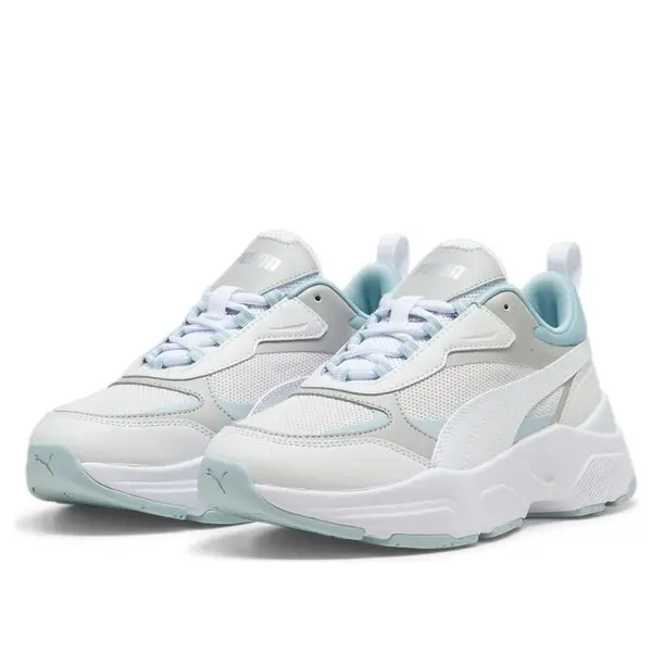 PUMA Cassia Sneakers - Grey/white/turquoise