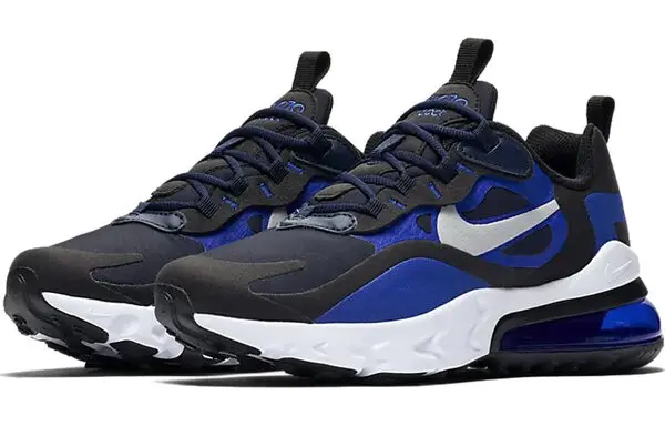 Nike Max 270 React Sneakers - Black/blue