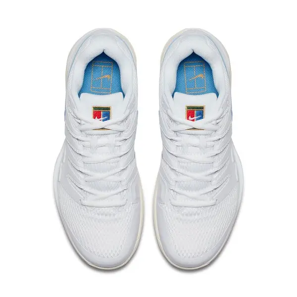 Nike Zoom Vapor X Hc Tennis Sneakers - White/blue