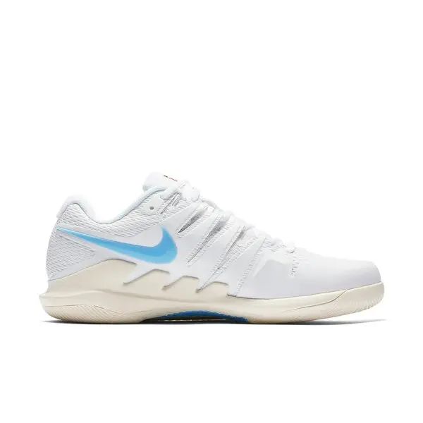 Nike Zoom Vapor X Hc Tennis Sneakers - White/blue