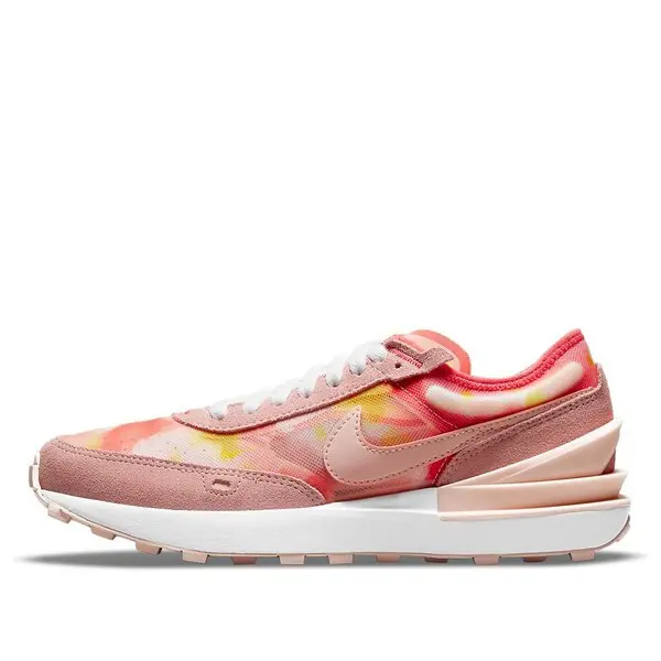 Nike Waffle One "tie Dye Pale Coral" Sneakers - Pink