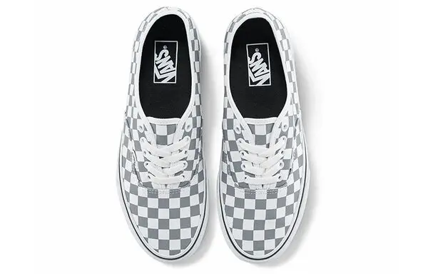 VANS Authentic Low Top Sneakers - Gray/white