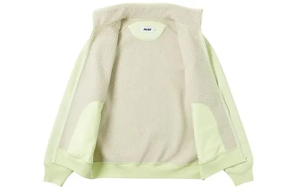 PALACE Fleece Bonded Full Zip Jacket - Light Green