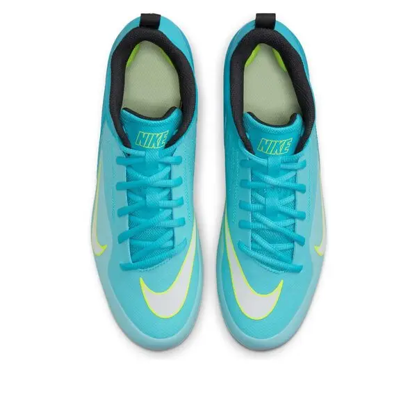 Nike Alpha Huarache 8 Varsity Athletic Cleats - Blue/yellow