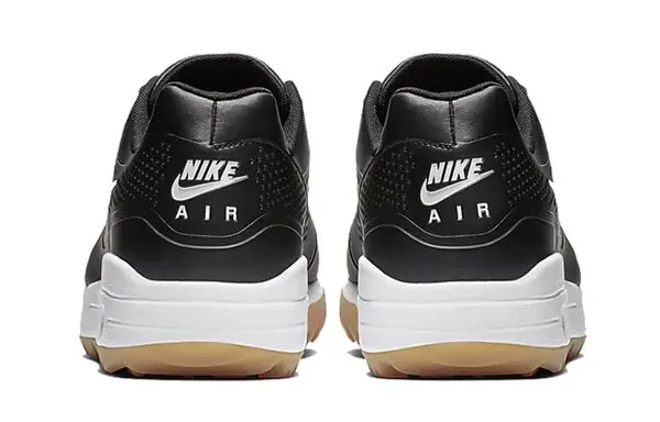 Nike Max 1 Golf Gum Athletic Sneakers - Black