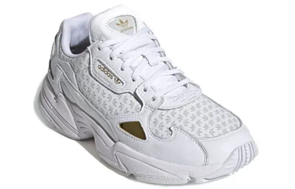 Adidas Falcon 'gold Metallic' Sneakers - White