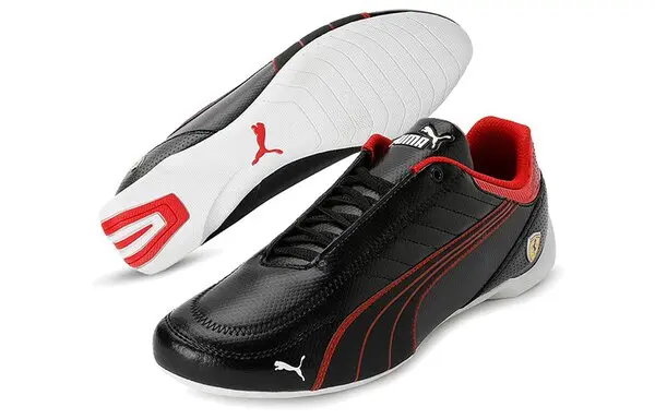 PUMA Scuderia Ferrari X Future Kart Cat Rosso Corsa Sneakers - Black