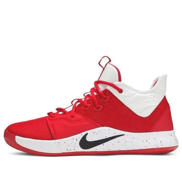 Nike Pg 3 Tb Basketball Sneakers - Red/white
