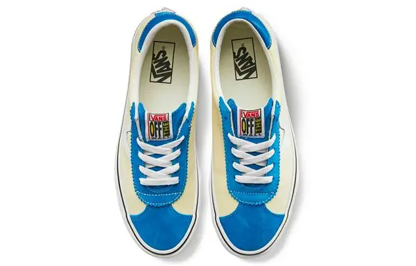 VANS Epoch Sport "turkish Tile" Low Top Sneakers - Blue/white
