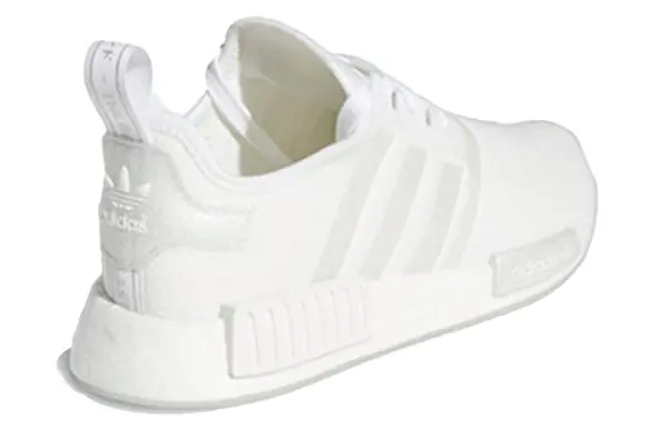 Adidas Nmd_r1 Silver Metallic Sneakers - White