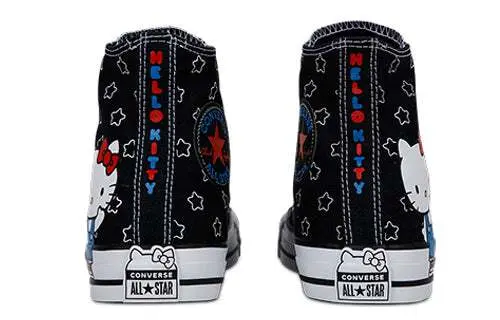 CONVERSE X Hello Kitty Chuck Taylor All Star High Top Sneakers - Black