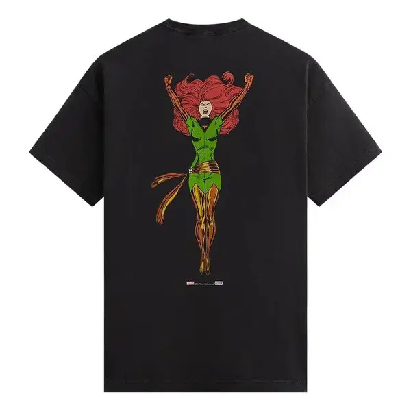 Kith Ss23 X X-men Phoenix T-shirt - Black