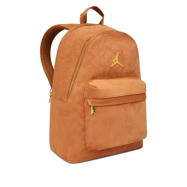JORDAN Suede Monogram Backpack