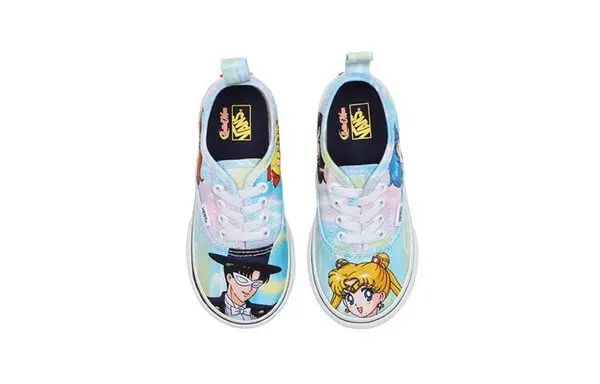 VANS Sailor Moon X Authentic Elastic Lace 'pretty Guardian' Sneakers
