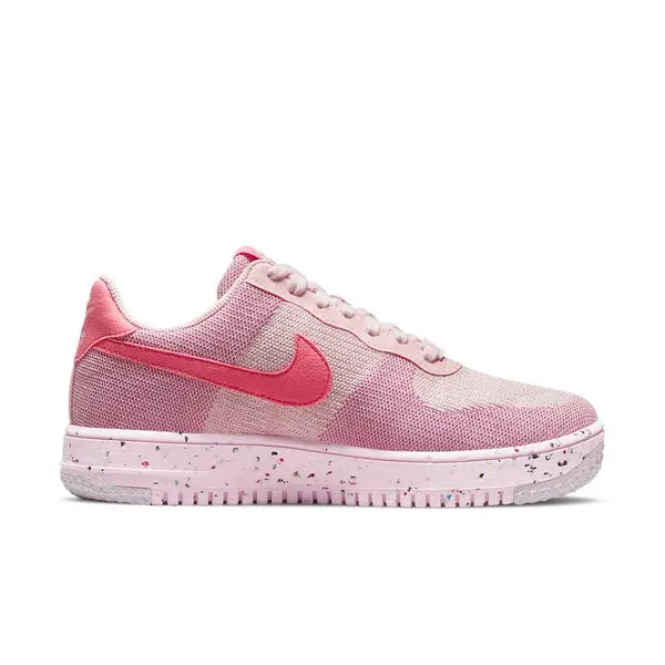 Nike Force 1 Crater Flyknit Sneakers - Pink