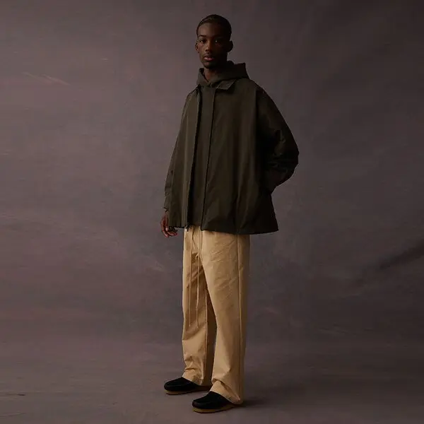 Fear Of God Drop2 Ss23 Long Sleeve Barn Jacket - Black