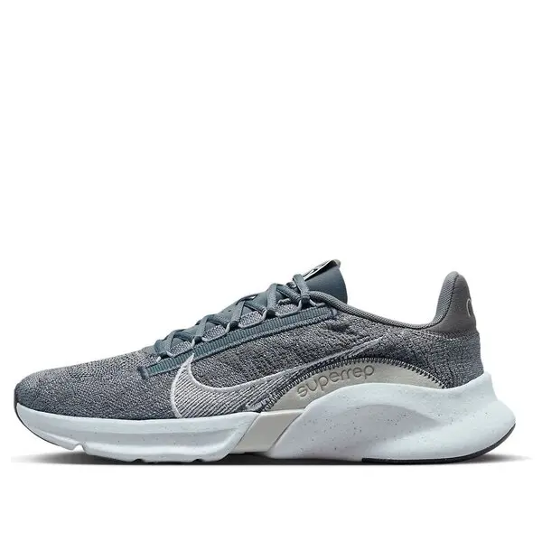 Nike Superrep Go 3 Flyknit Sneakers - Gray