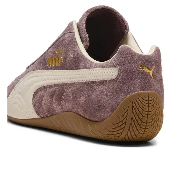 PUMA Speedcat Faded Low Top Lace Up Sneakers - Brown