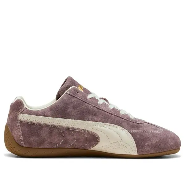 PUMA Speedcat Faded Low Top Lace Up Sneakers - Brown