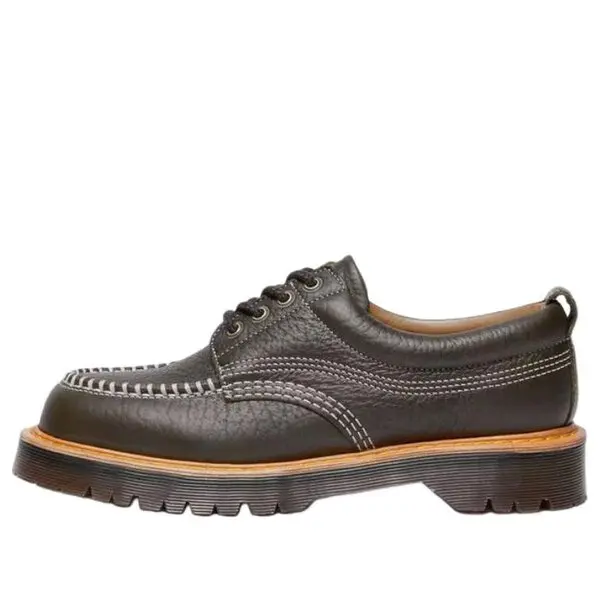 Dr. Martens Lowell Lace Up Shoes - Dms Olive