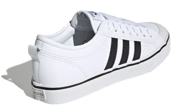 Adidas Nizza Low Top Sneakers - White/black